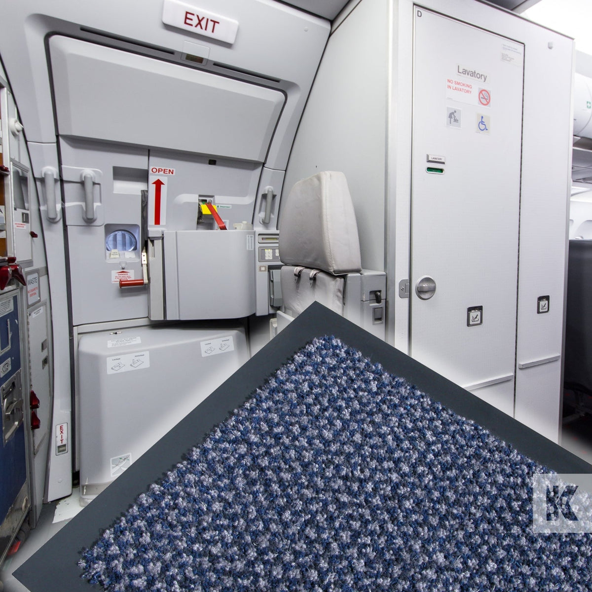 Airline Mat | Aircraft Walkway Mat | Kleen-Tex — Kleen-Tex Europe
